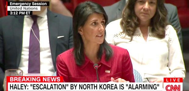 WATCH: Nikki Haley delivers powerful statement on N. Korea, says US ...
