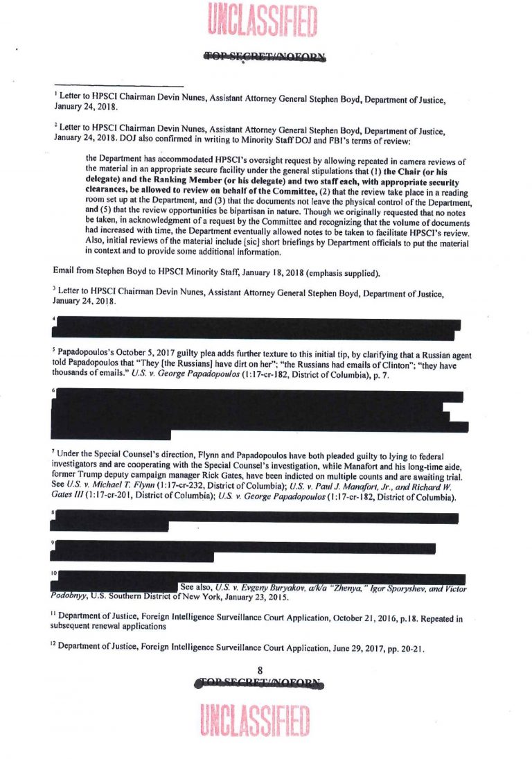 BOOM!! Democratic FISA MEMO RELEASED!!! Here it is in FULL!! [Updated ...