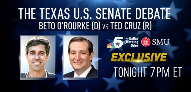 DEBATE OVER: Ted Cruz debated Beto O’Rourke – The Right Scoop