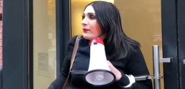 WATCH: Laura Loomer has handcuffed herself to Twitter….literally…..in ...
