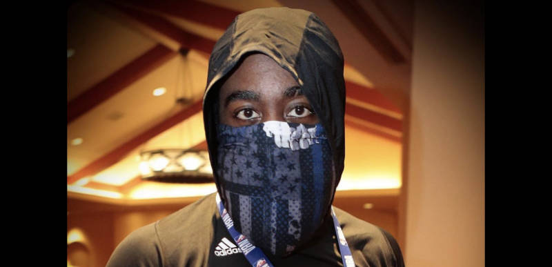 Houston Rockets tweets photo of James Harden with “Thin Blue Line” mask ...