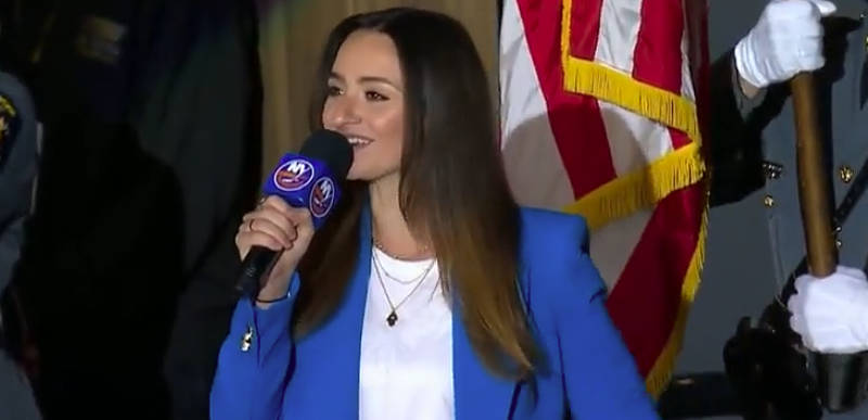 WATCH: Entire hockey crowd singing National Anthem might just bring a ...