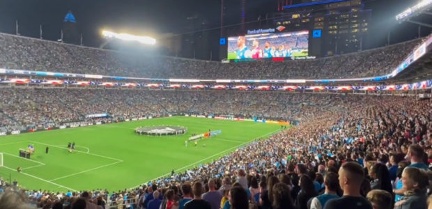 *goosebumps* – MLS shares AMAZING video of entire STADIUM lifting ...