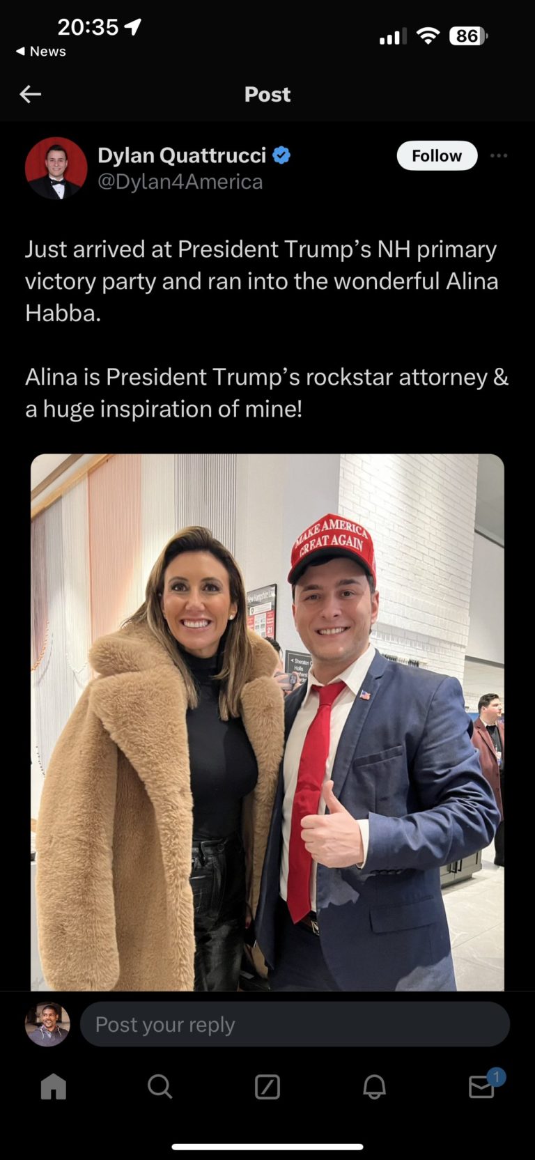REPORT: Bigtime Trump supporter got ejected from Trump election party ...