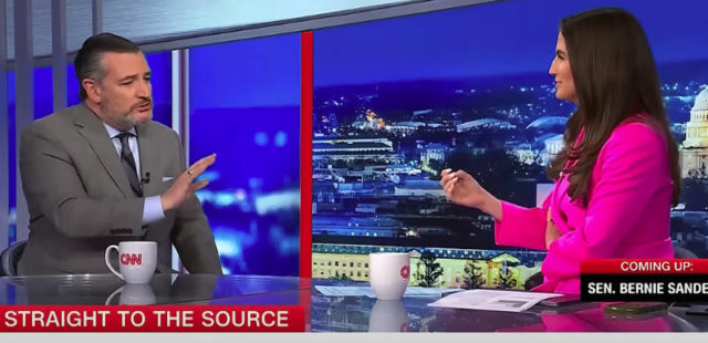 WATCH: Ted Cruz gives CNN Kaitlyn Collins HELL over her question about ...