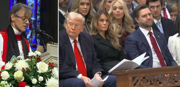 [VIDEO UPDATE: TRUMP RESPONDS] – President Trump LECTURED by pastor at ...