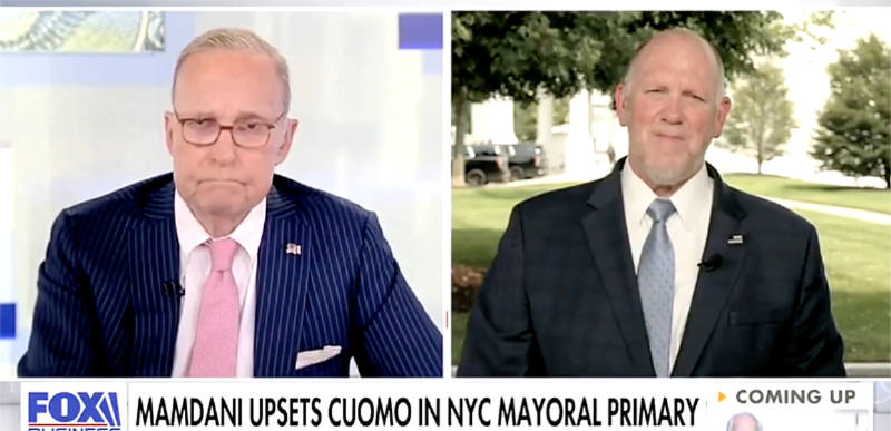 WATCH: Tom Homan responds to Dem mayoral candidate, says he’s gonna ...