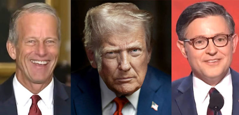 Thomas Massie says Speaker Johnson, Leader Thune trying to block Trump ...