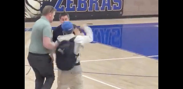 WATCH: School police officer SUPLEXES student after he attacks teacher ...
