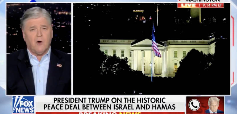 WATCH: President Trump’s full interview on historic Gaza peace deal ...