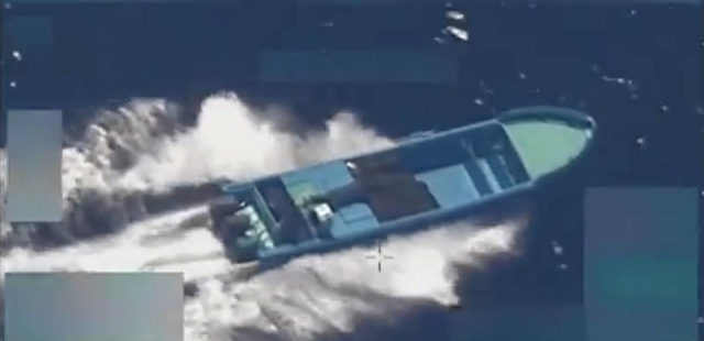 BREAKING VIDEO – US military destroys narco-terrorist boat in the ...
